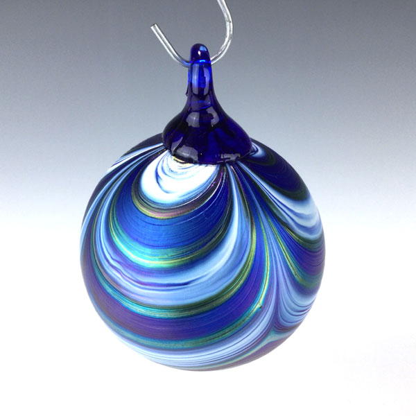 Shop WheatonArts | Ribbon Ornament in Northern Lights - Shop WheatonArts